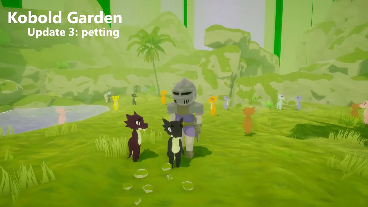 Kobold Garden Update 3: Petting - YouTube