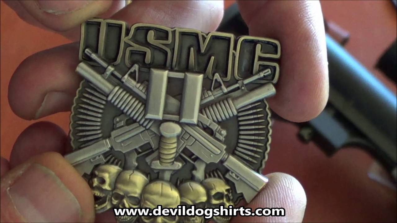 USMC Captain O3 Rank Coin - YouTube