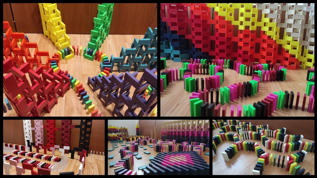 The AMAZING Domino Screenlink! - 10.000 Dominoes ! - YouTube