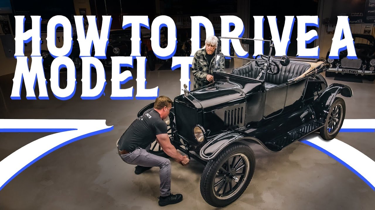 Jay Leno Teaches His Producer How To Drive Ford Model T | Jay Leno's ...