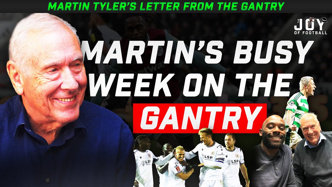 COMMENTATING On PREM, CHAMPIONS LEAGUE & FA CUP┃Martin Tyler's Letter ...