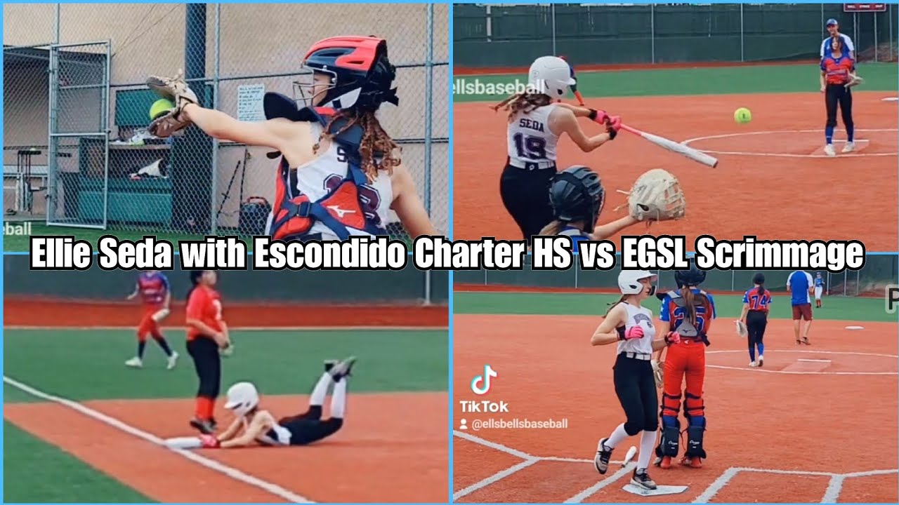Ellie Seda with Escondido Charter vs EGSL #EllsBells #EllieSeda # ...