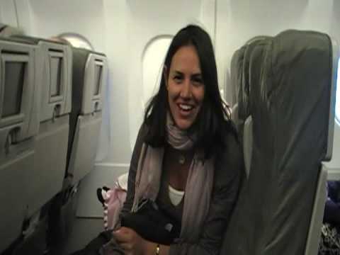 Chiara on the Plane2 - YouTube