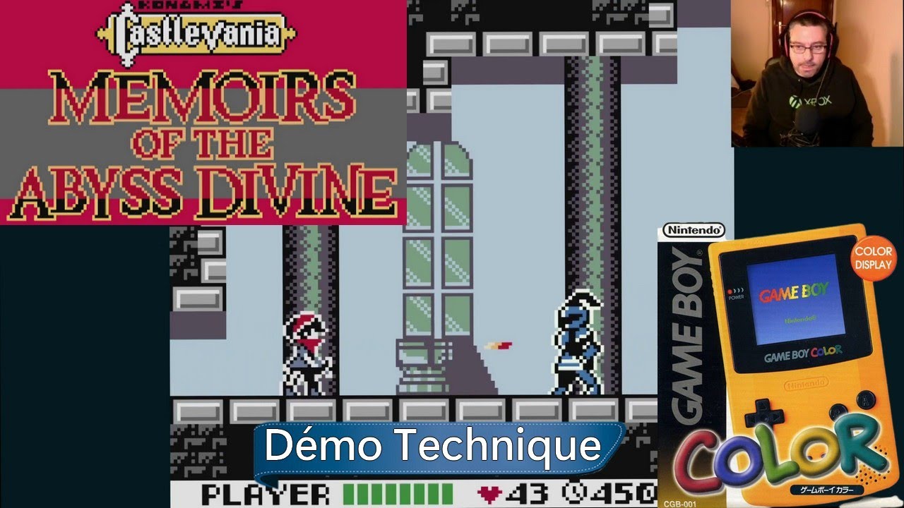 Game Boy color - découvrez la démo technique de Castlevania – Memoirs ...