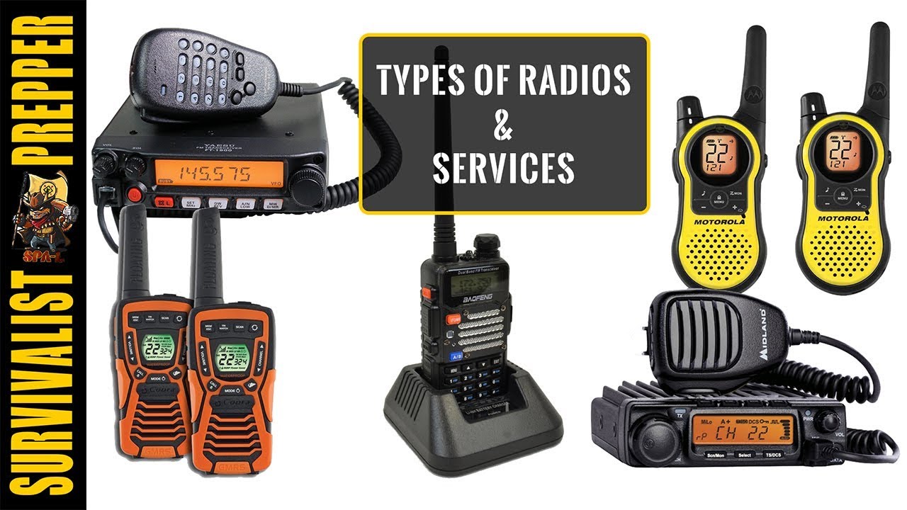 Radios and Comms for Preppers: GMRS, MURS, FRS, and Ham - YouTube