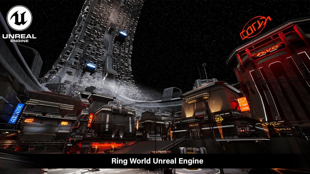 Ring World Unreal Engine - YouTube