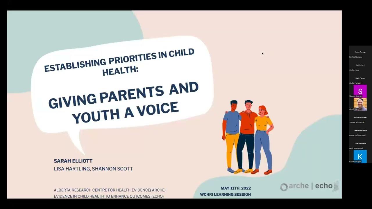 Creating Research That Matters: Development and use of Alberta child ...