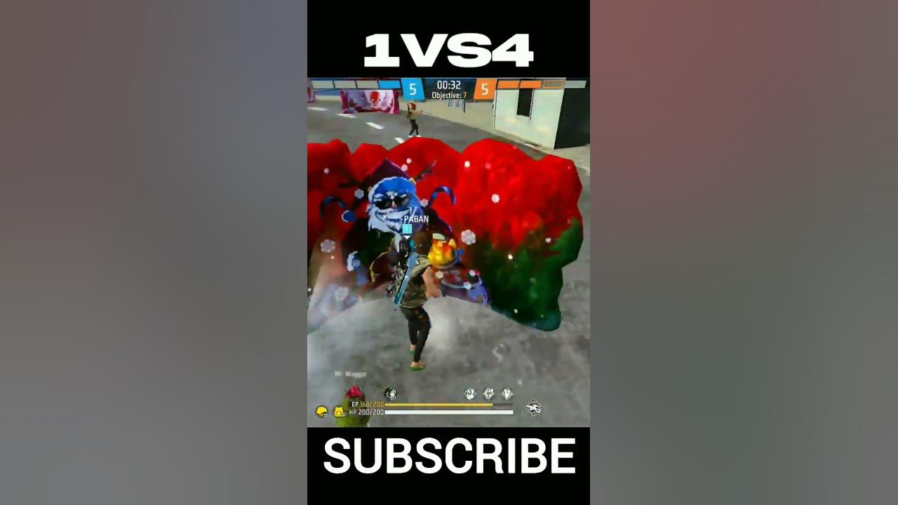 1vs4 π€― King Paban Is Back With Ace π₯π₯π± Garena Free Fire Shorts