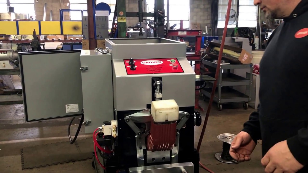 Model 400 elbow machine - YouTube