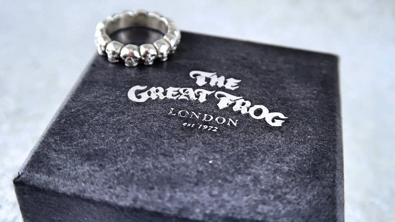 The Great Frog Unboxing - Band of Skulls Ring - YouTube