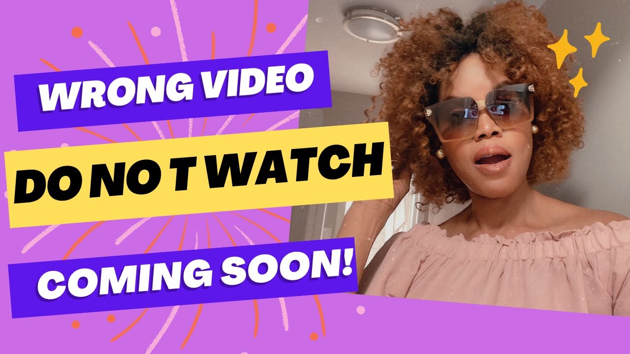 Not the video! - YouTube