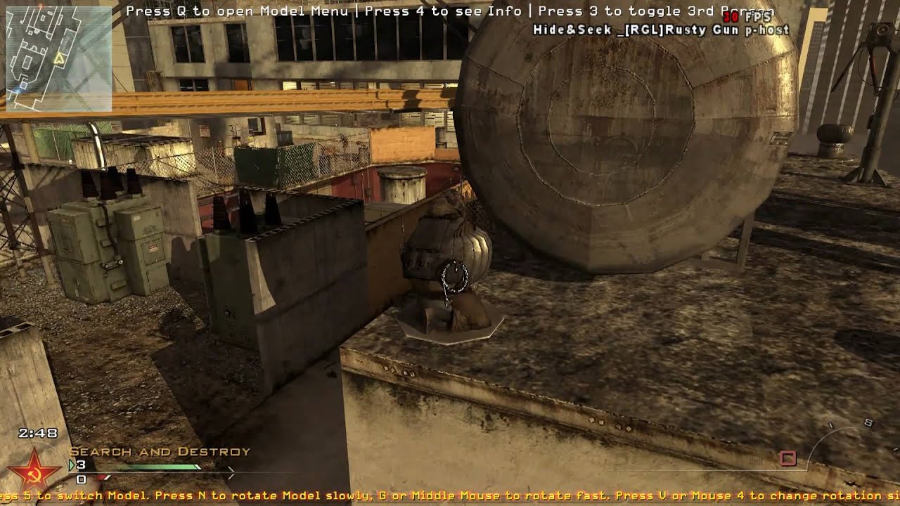 MW2 Hide & Seek Hacked Server - YouTube