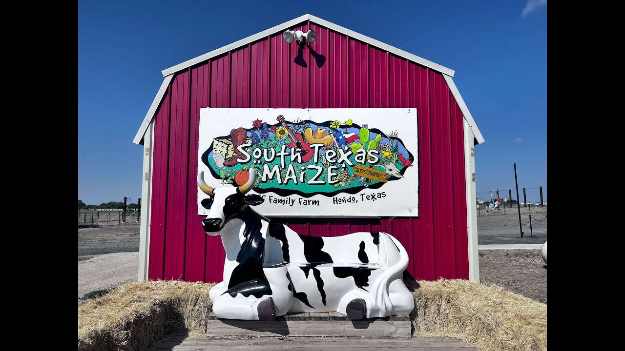 BEING CORNY AT A TEXAS SIZED CORN MAZE! - YouTube
