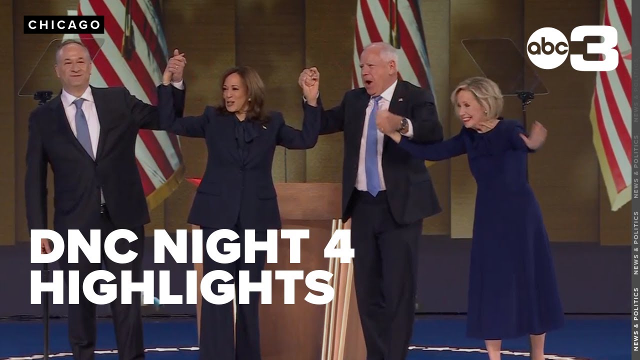DNC Night 4 Highlights - YouTube