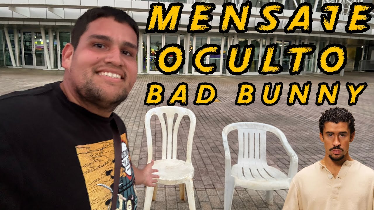 Así son las Sillas del Disco de BAD BUNNY 🐰 - YouTube