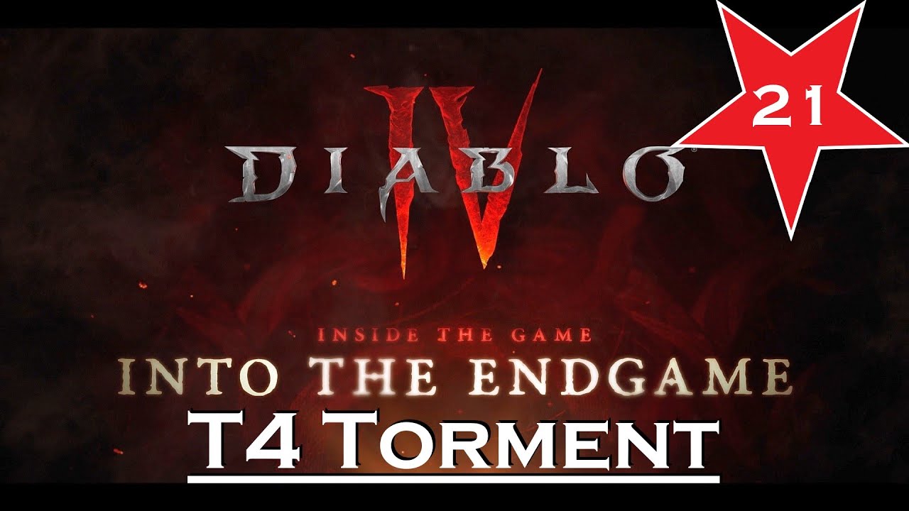 Diablo 4: Witchwater 21 (T4 Torment). Lightning Druid POV. - YouTube