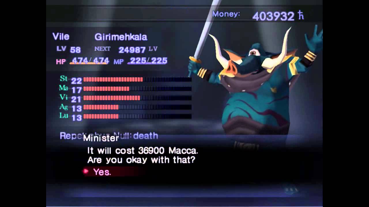 Let's play SMT3: Nocturne 150: Vishnu - YouTube