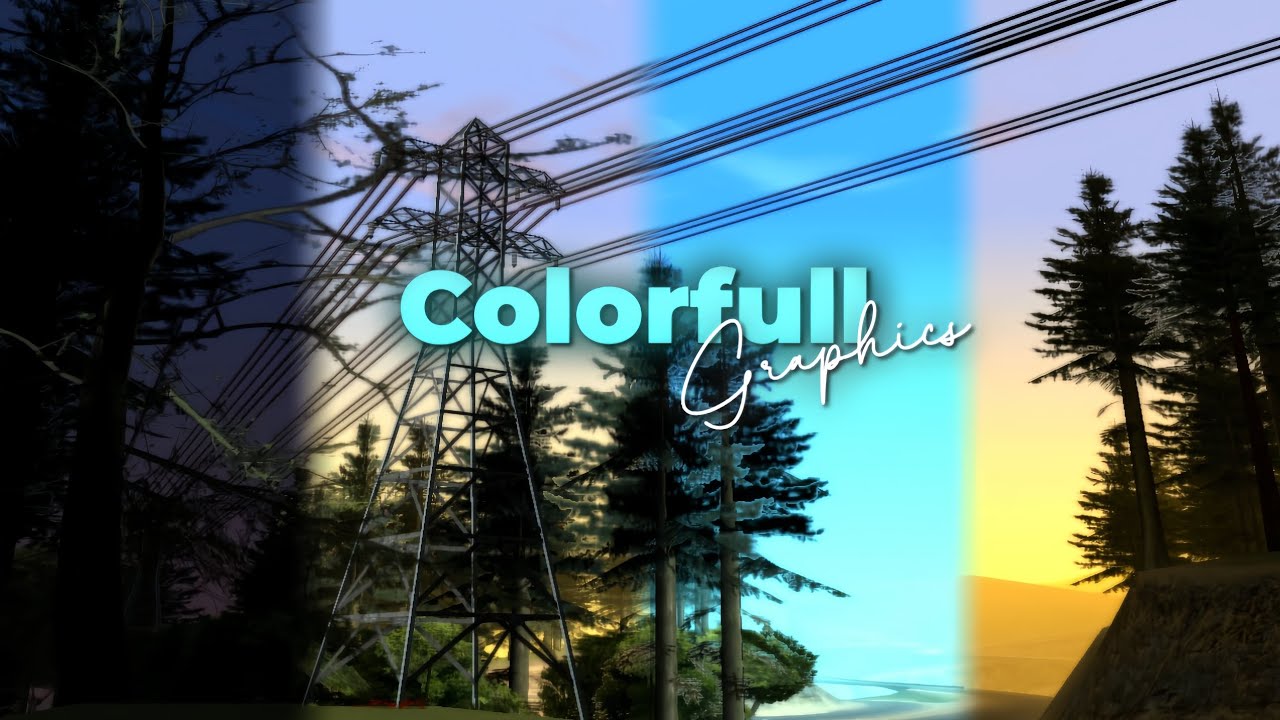 SHARE : Colorfull Graphics & Bloom Shader! | GTA SA-MP Mobile - YouTube