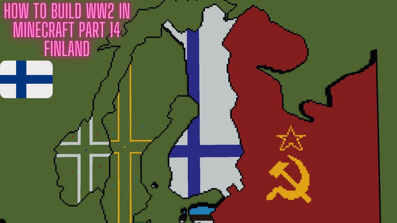 How To Build WW2 In Minecraft Part 14 Finland - YouTube