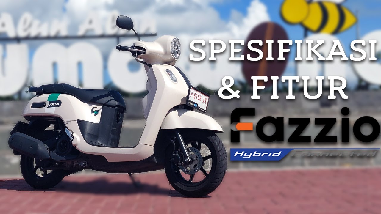 Fitur dan Spesifikasi Yamaha Fazzio 125 - YouTube