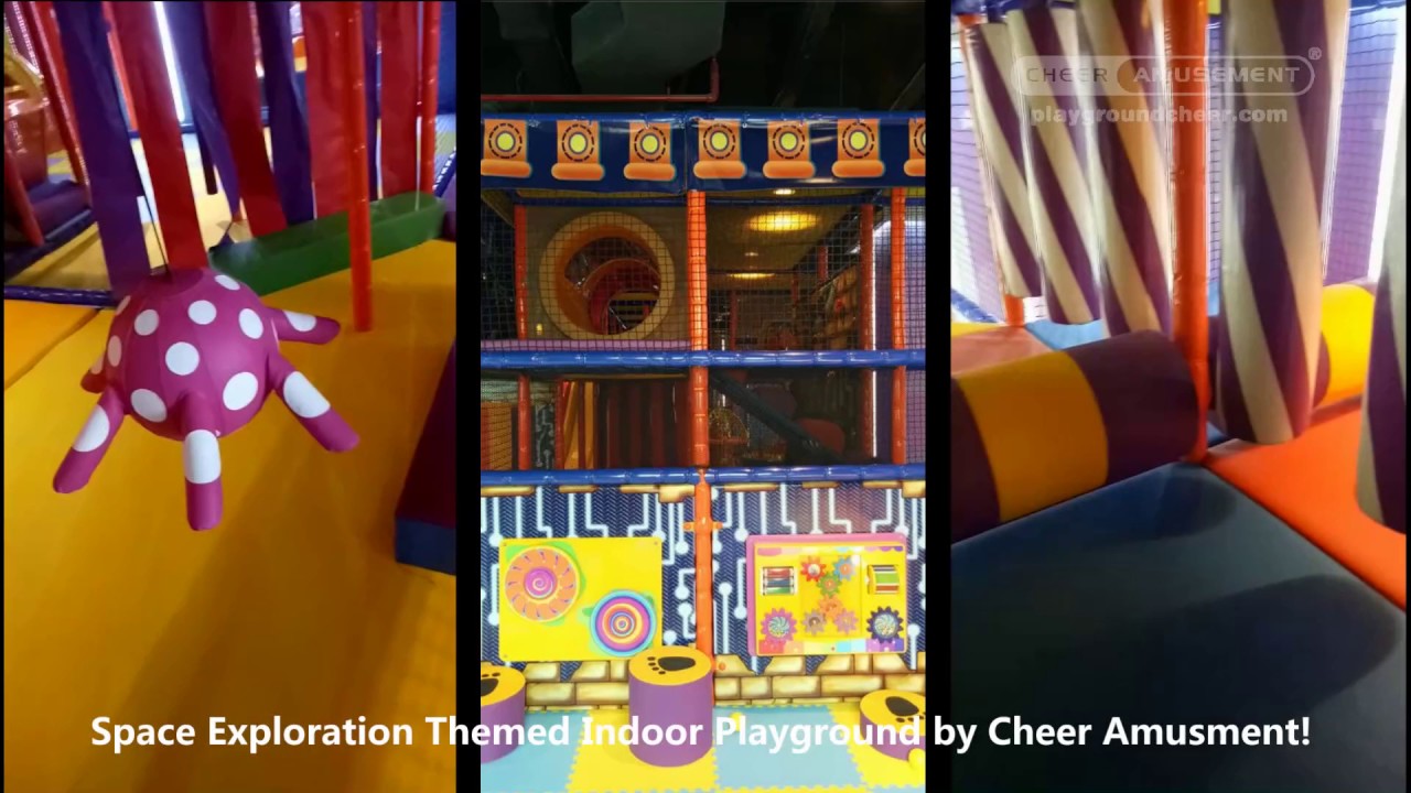 Space Exploration Themed Indoor Playground by Cheer Amusement! - YouTube