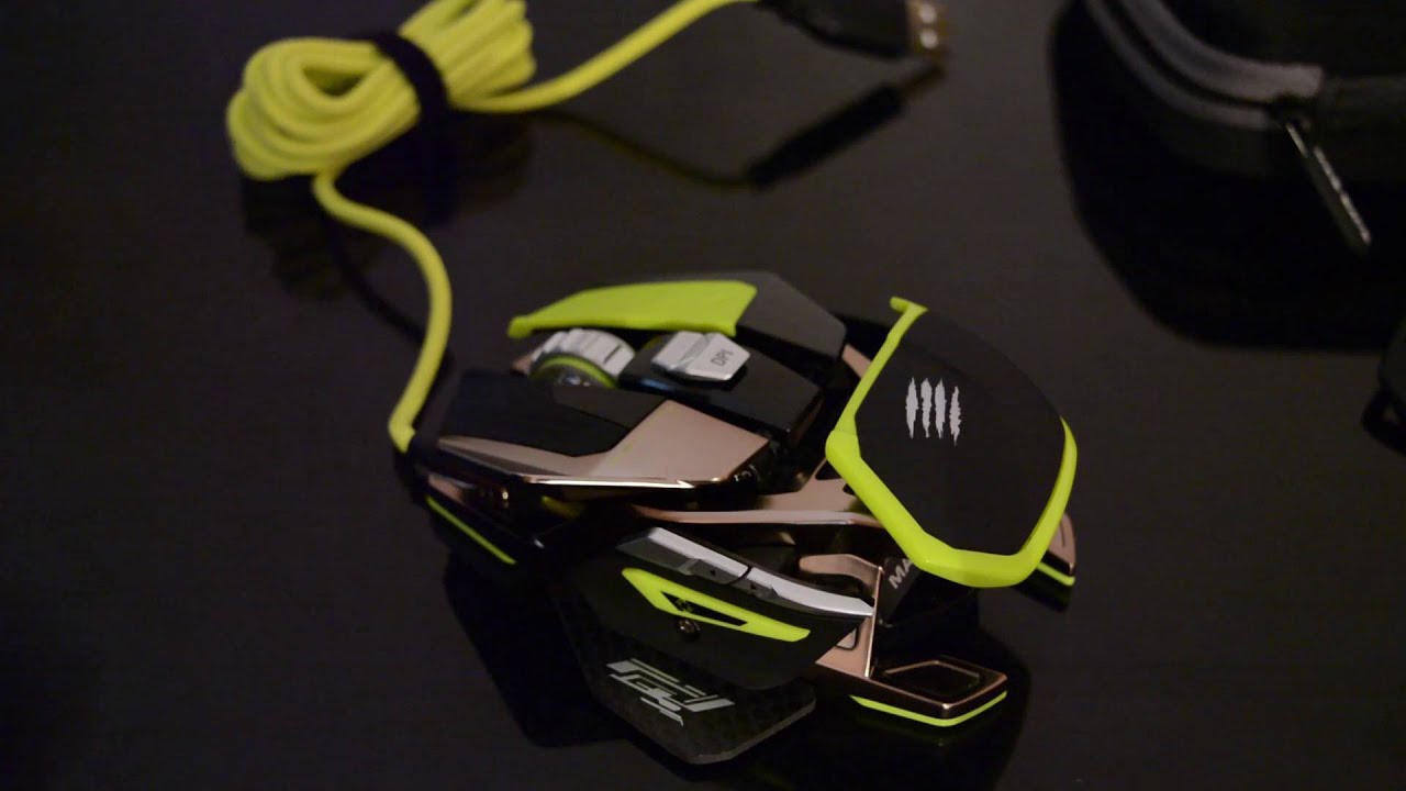 Mad Catz RAT ProX Gaming Mouse - Review / Impressions - YouTube