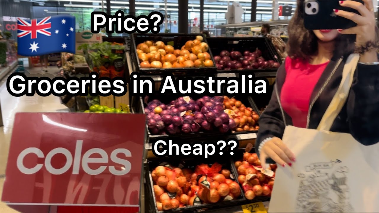 Groceries in Australia || Vlog 3 || International student in Australia ...