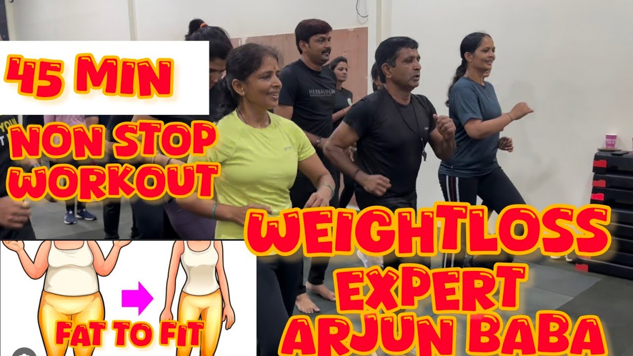 WEIGHTLOSS EXPERT ARJUN BABA 🔥 45 MIN NONSTOP WORKOUT - YouTube