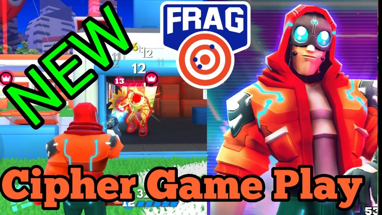 *NEW* Character CIPHER, Reaction, Review and Gameplay: #FRAG Pro ...