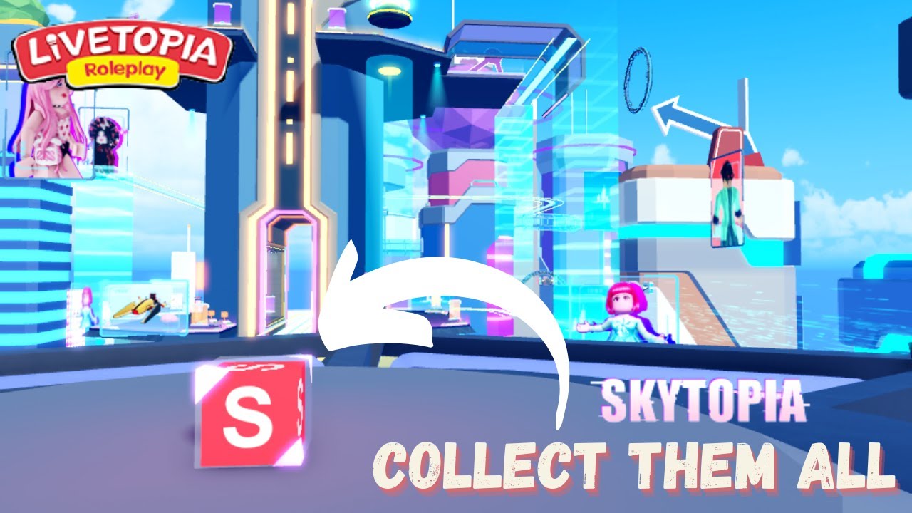 SKYTOPIA ALL 8 EGGS LOCATION // UPDATE 54 // Livetopia Roleplay (Roblox ...
