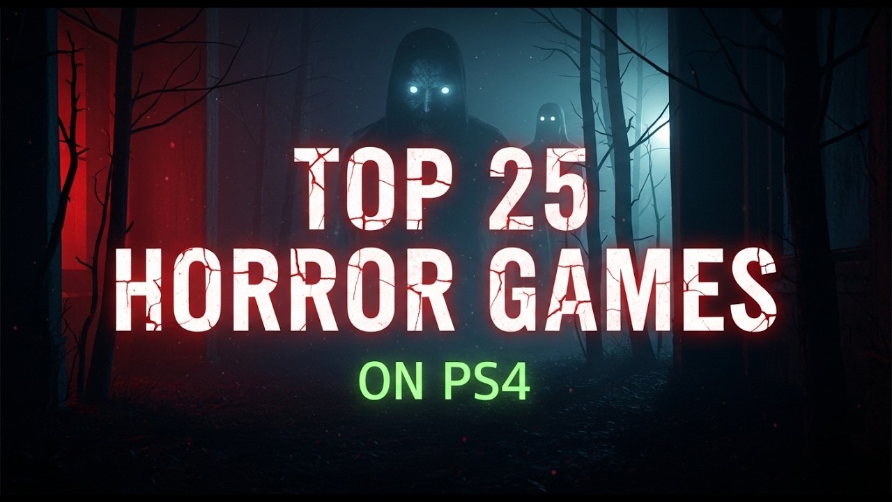 TOP 25 HORROR GAMES ON PS4 - YouTube