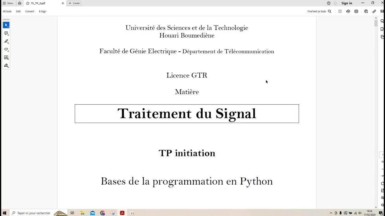 Maîtrisez les Notions de Base de la programmation Python : Applications ...