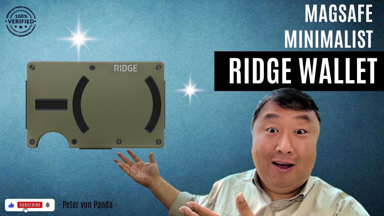 The New MagSafe Minimalist Ridge Wallet - YouTube