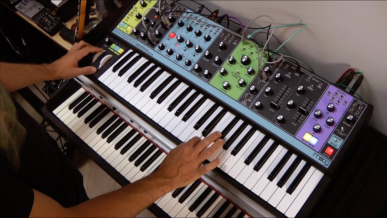 “Back To School” - 70s style jazz-funk | Moog Matriarch | Sandberg ...