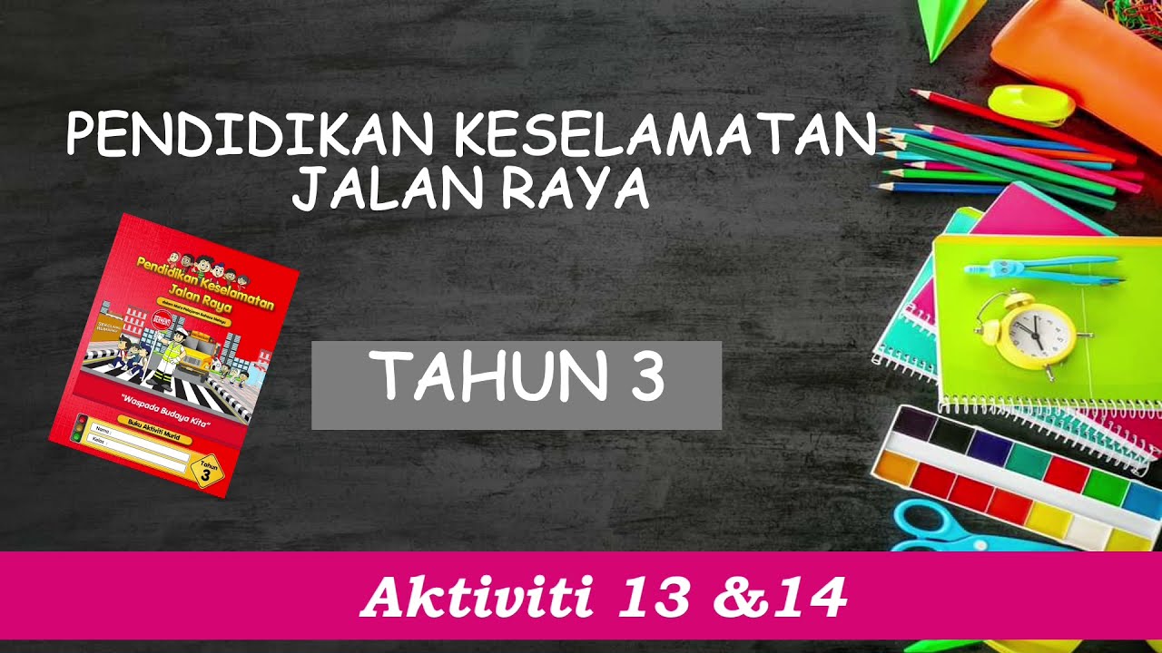 PKJR Tahun 3 Aktiviti 13 & 14 - YouTube