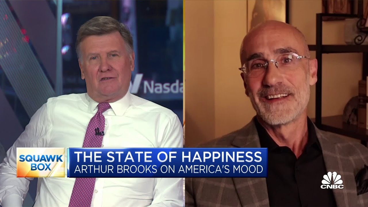 Harvard University's Arthur Brooks on the three factors driving the ...