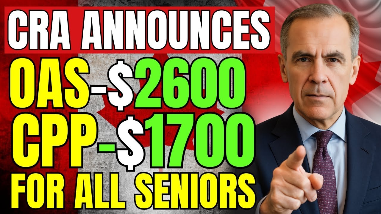 Massive CRA Payout Alert: Seniors to Receive $1,700 CPP and $2,600 OAS ...