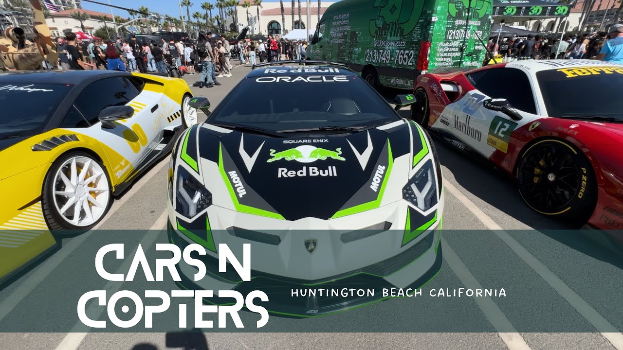 Cars N Copters Huntington Beach CA 10/13/24 - YouTube