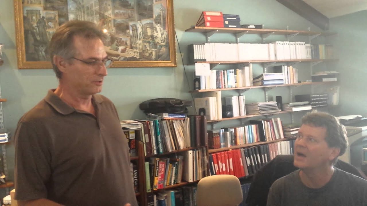 Paul Swearingen demonstrates Note Weaver and talks with John Clark ...