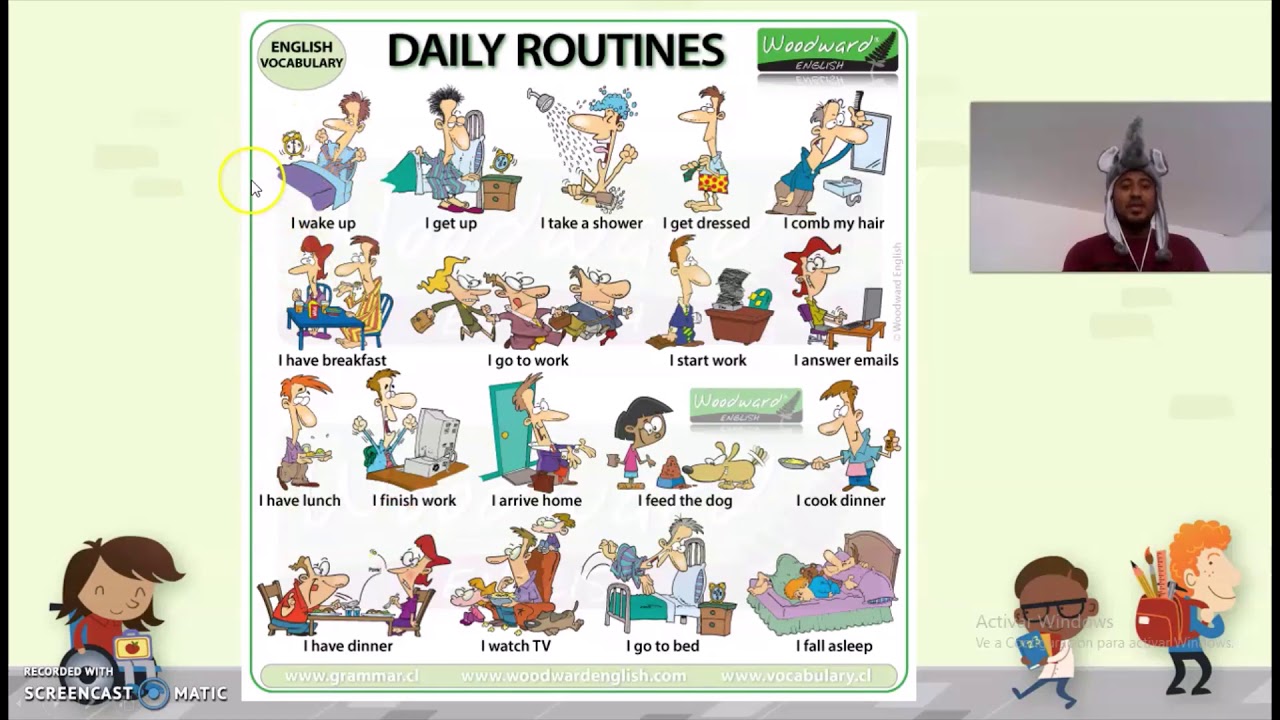 Daily Routines - YouTube