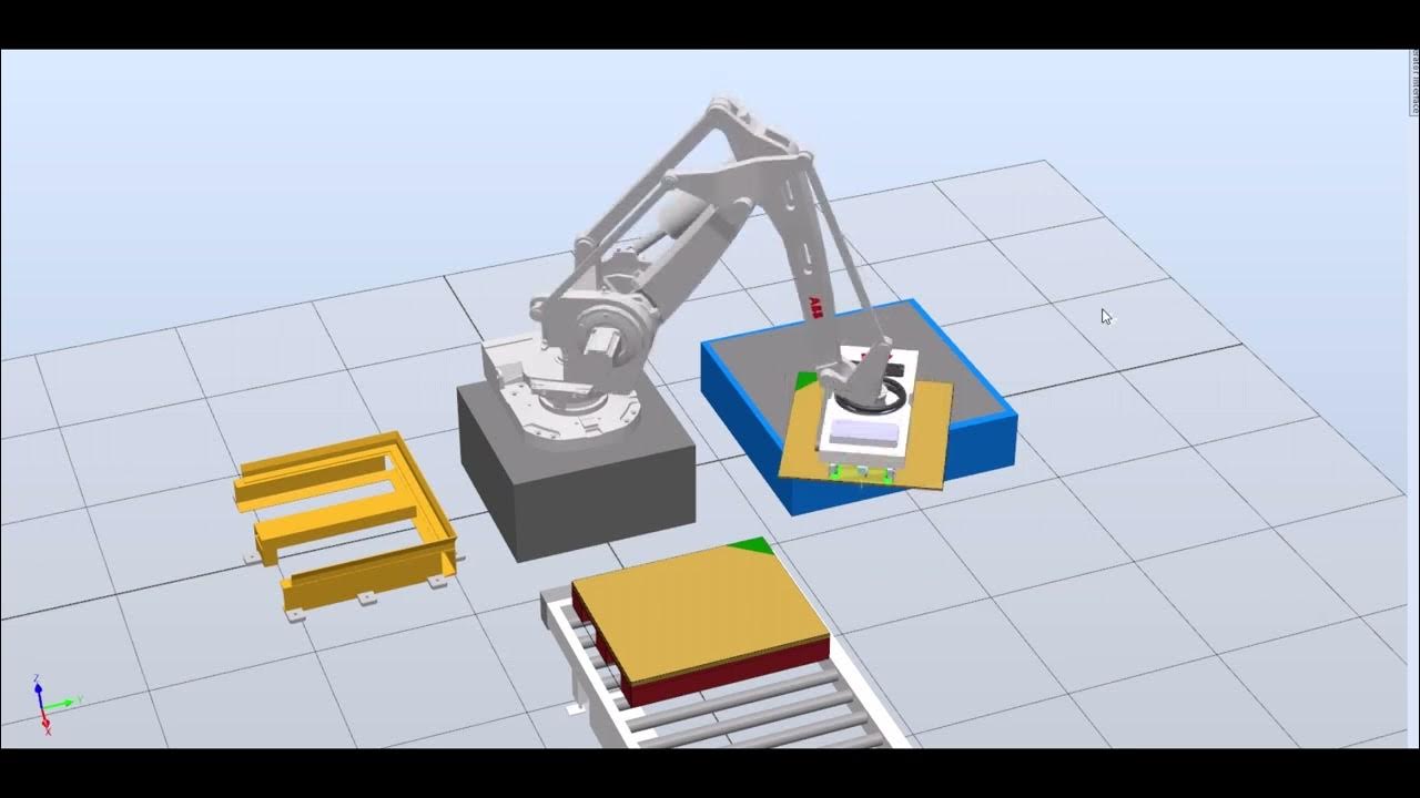 ABB RobotStudio - Palletizing PowerPac #2 - Sheets - YouTube