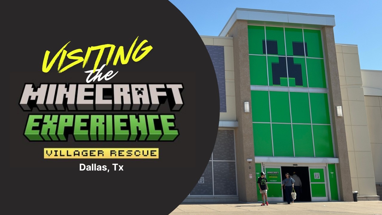 Visiting the Minecraft Experience : Villager Rescue - YouTube