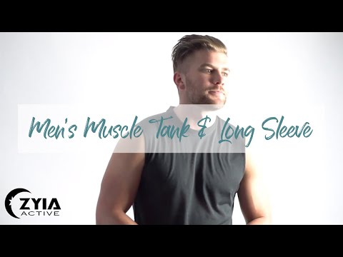 ZYIA Active - Mens Muscle Tank and Long Sleeve | Men's Activewear