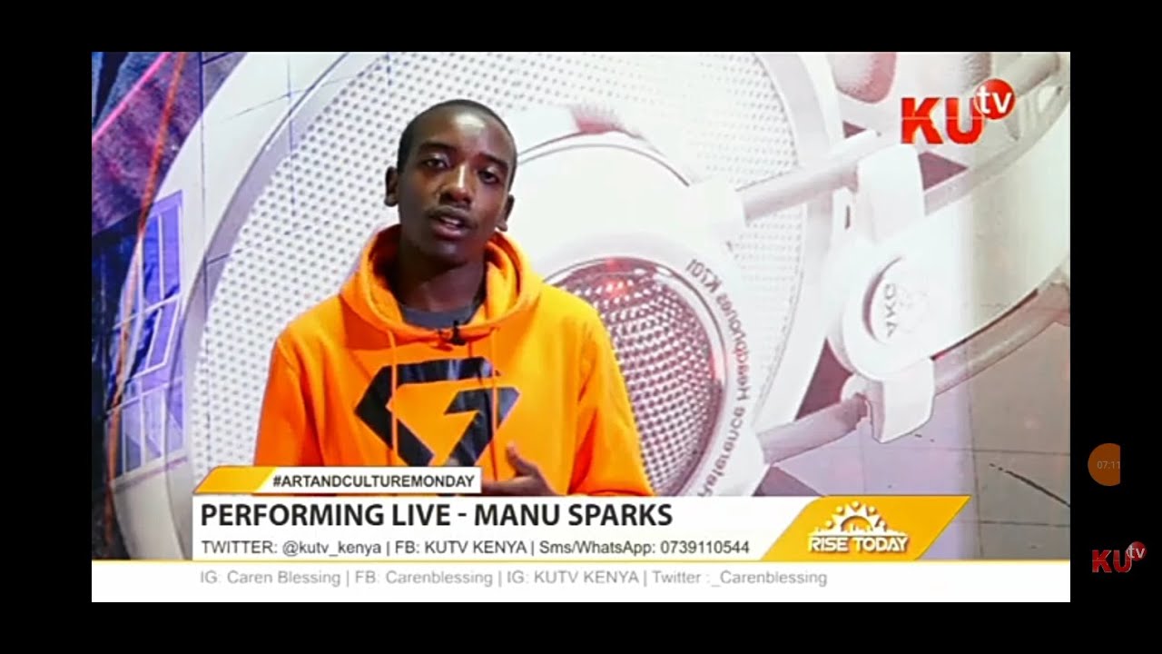 Mkanda's first interview at KU TV 2022 - YouTube