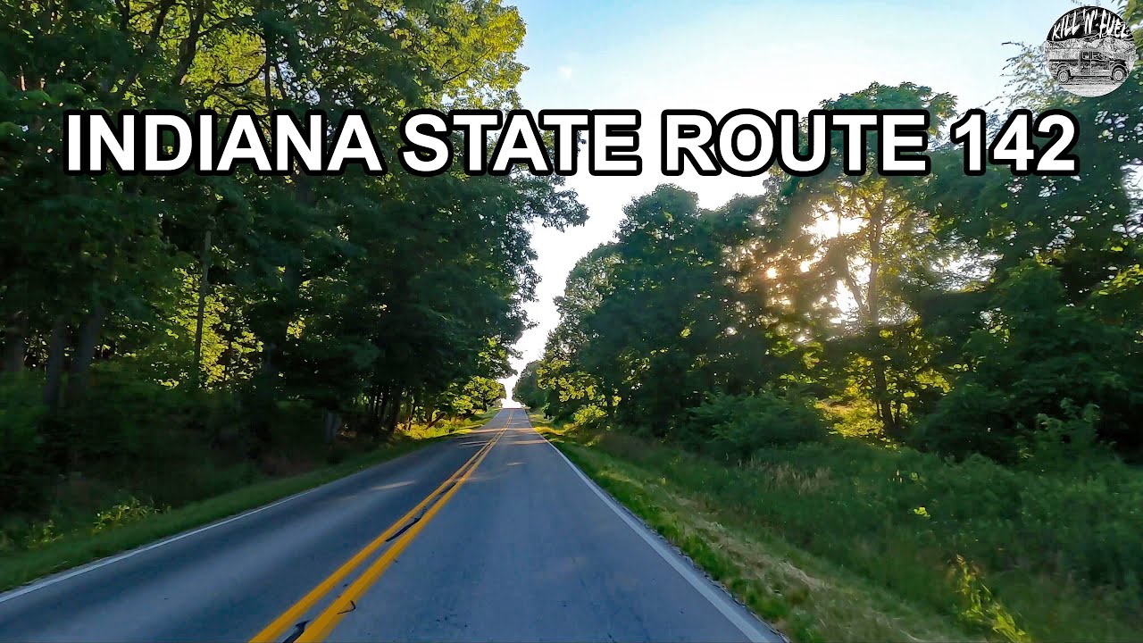 4K Indiana State Route 142 Martinsville, Indiana to Eminence, Indiana ...