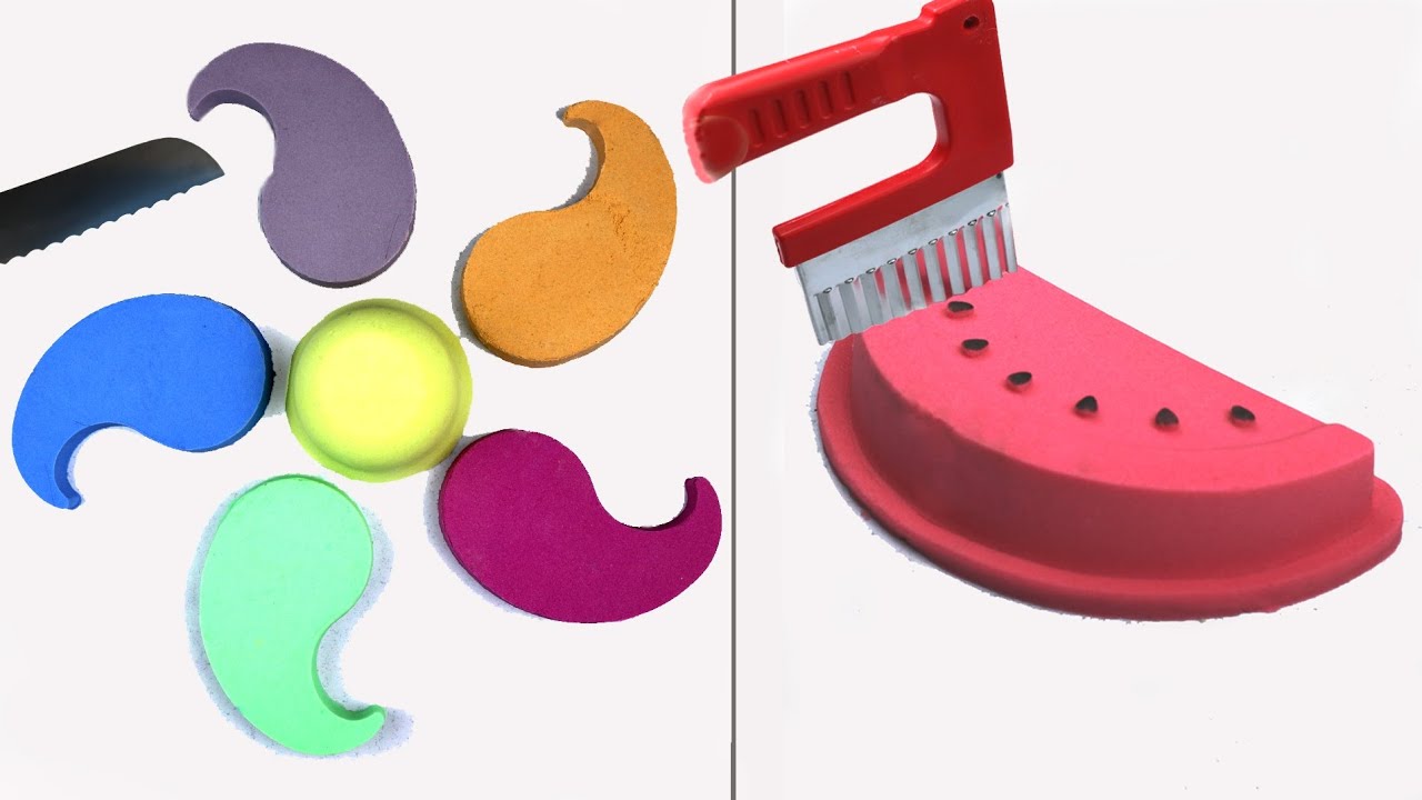 satisfying kinetic sand asmr for relaxation that calm you down(no ...