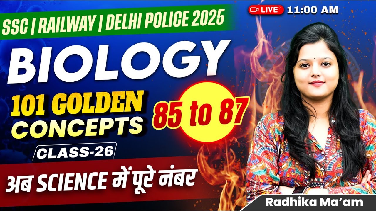 Concept 85-87 | Class 27 | 101 Golden Concepts| SSC EXAMS 2025 ...