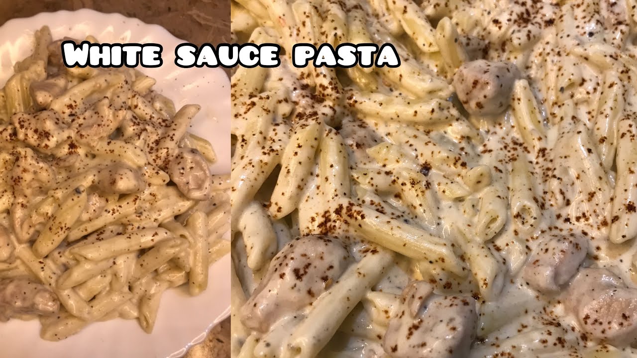 White sauce recipe | white sauce pasta without cheese | white sauce ...