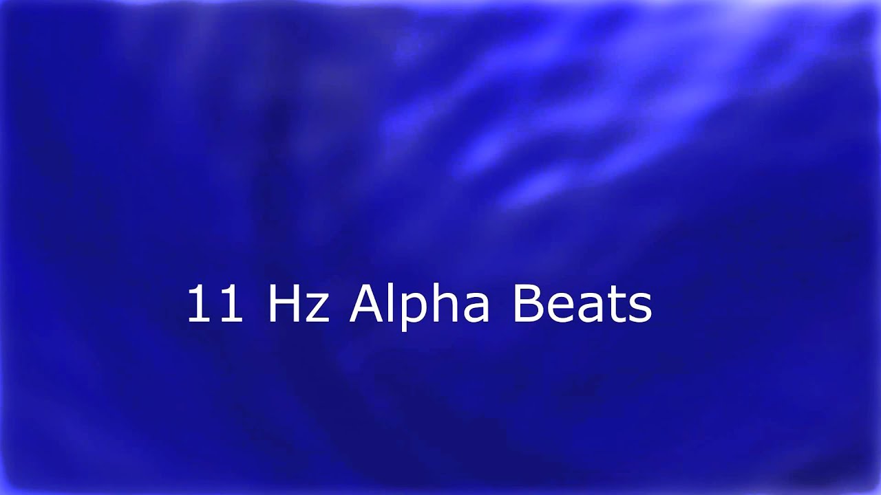 11Hz Alpha Binaural Beats pure - YouTube