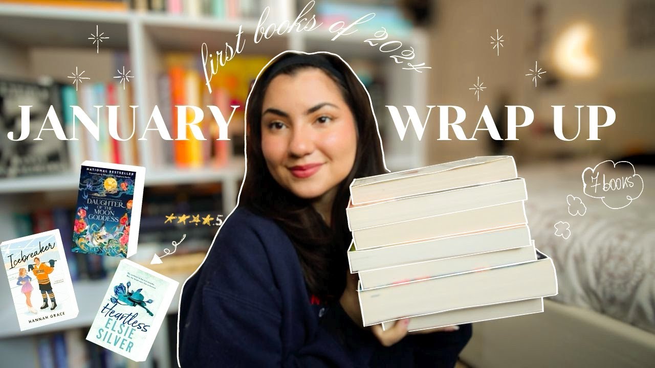 All the Books I Read in January ⛸️🩵🧸 *monthly book wrap up* - YouTube